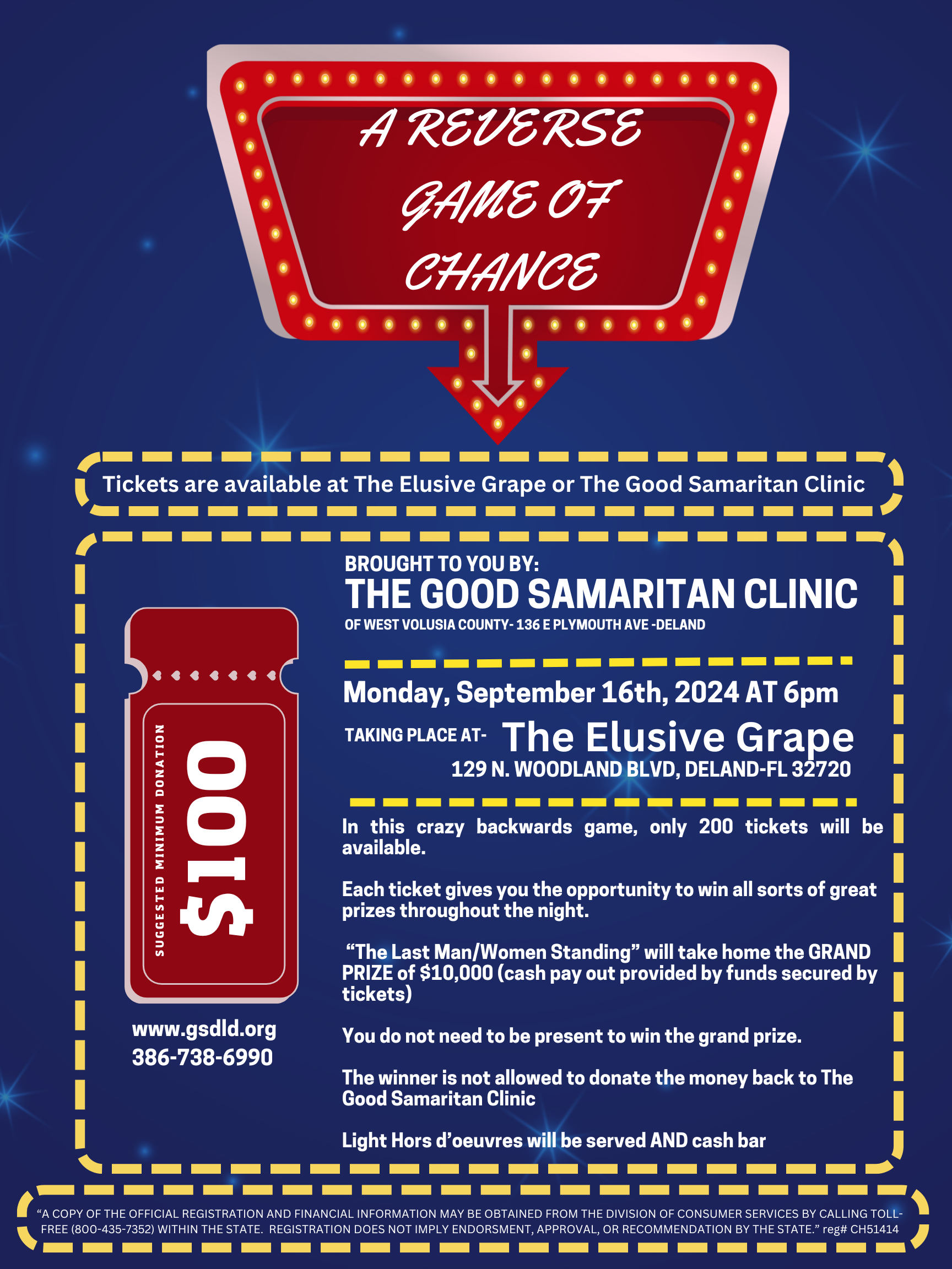 Events | The Good Samaritan Clinic - DeLand Florida